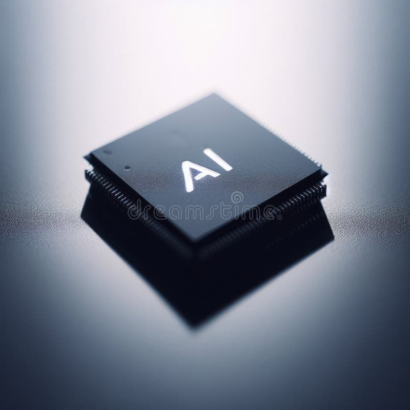 Micro Chip Neuron Technology Concept Stock Illustrations – 168 Micro ...