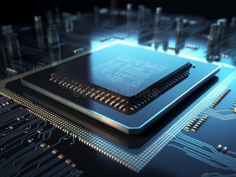 Artificial Intelligence in Motherboard, Mainboard Circuit Board ...