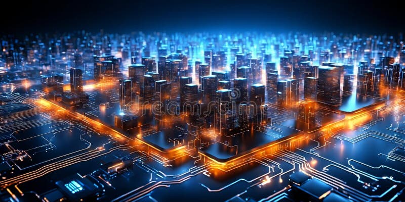 Artificial Intelligence Neurological Data Brain?Industrial Brain Stock ...