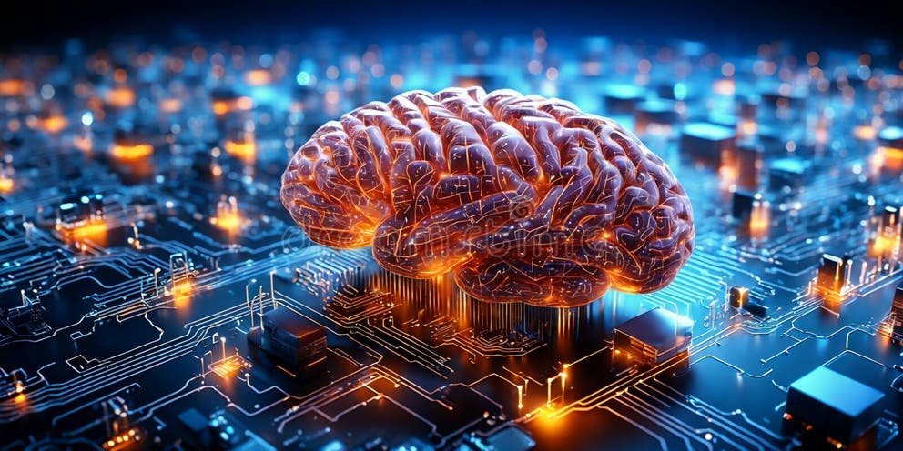 Artificial Intelligence Neurological Data Brain,Industrial Brain,Gpu ...