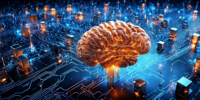 Artificial Intelligence Neurological Data Brain,Industrial Brain,Gpu ...