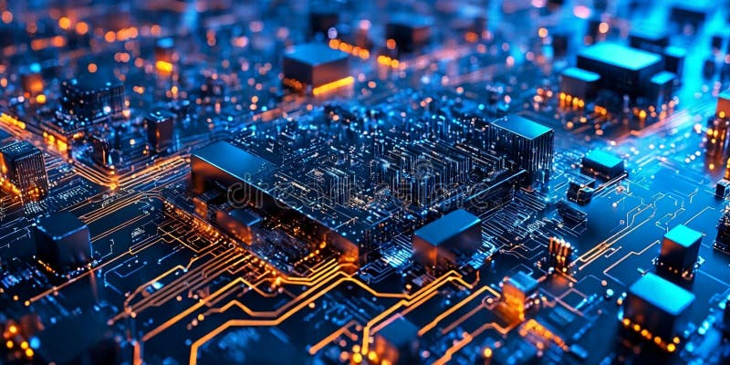 Artificial Intelligence Neurological Data Brain Stock Illustration ...