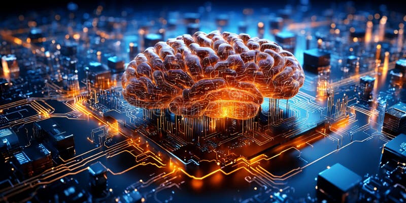 Artificial Intelligence Neurological Data Brain,Industrial Brain,Gpu ...