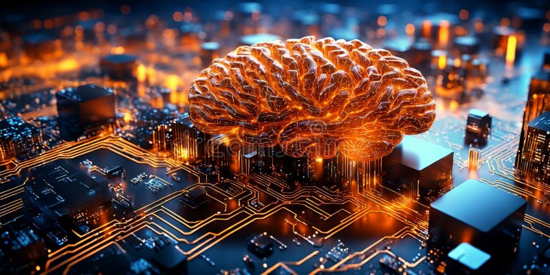 Artificial Intelligence Neurological Data Brain,Industrial Brain,Gpu ...