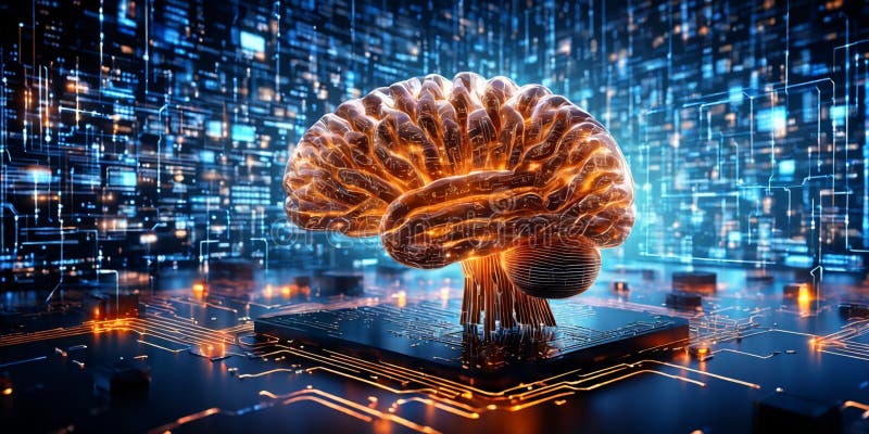 Artificial Intelligence Neurological Data Brain,Industrial Brain,Gpu ...