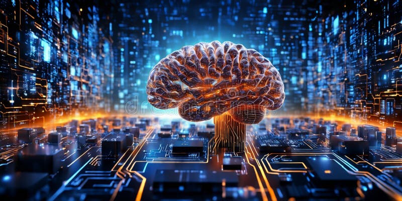Artificial Intelligence Neurological Data Brain,Industrial Brain,Gpu ...