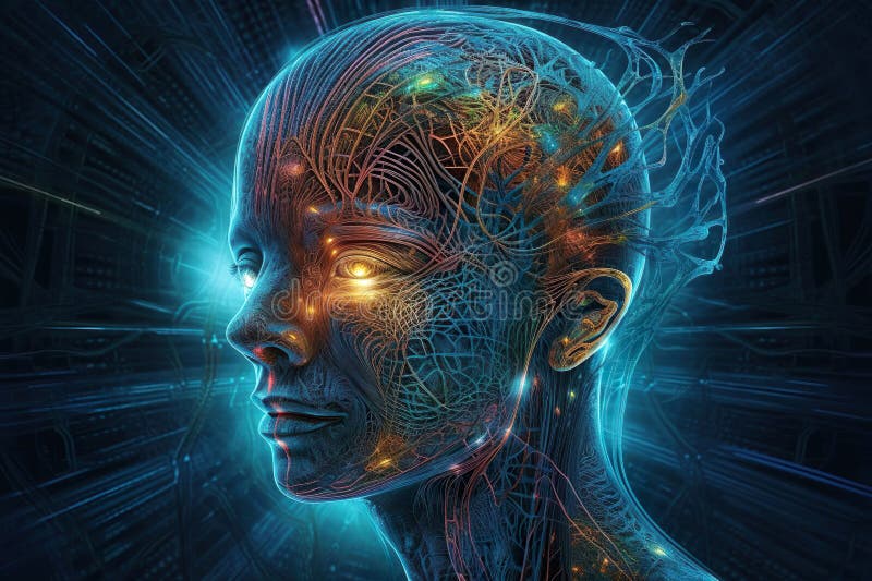 Artificial Intelligence or Neuroscience Technology. Generative Ai ...