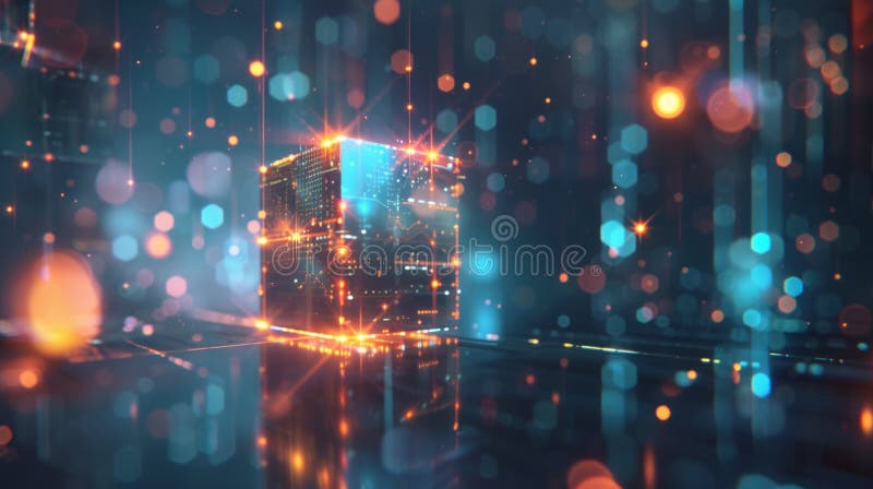 Artificial Intelligence New Processor CPU Stock Image - Image of ...