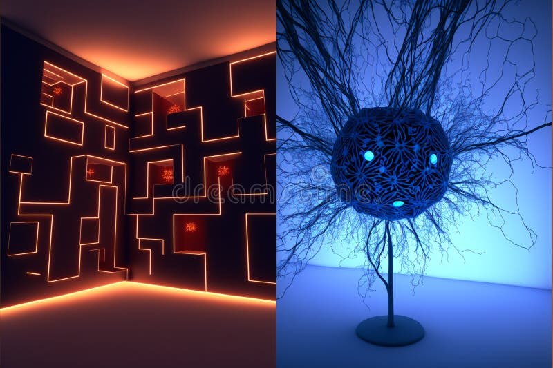 Artificial Intelligence New Technology. Science Futuristic Abstract ...