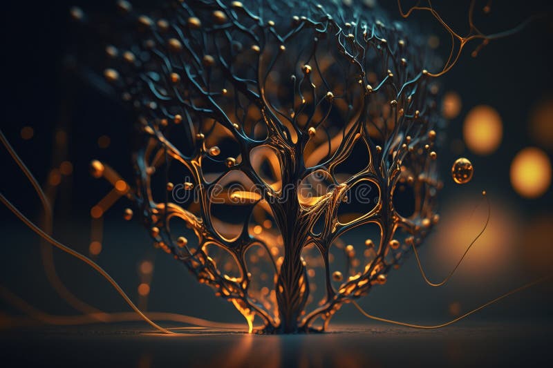 Artificial Intelligence New Technology. Science Futuristic Abstract ...