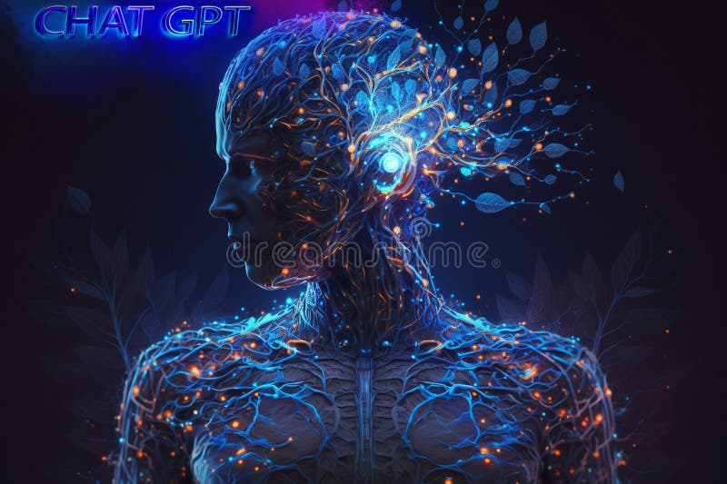 Artificial Intelligence New Technology. Science Futuristic Abstract ...