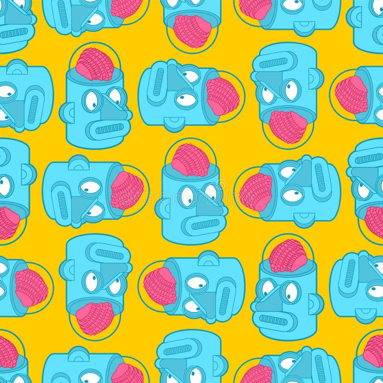 Vector Background Brains Seamless Pattern Stock Illustrations – 164 Vector Background Brains ...
