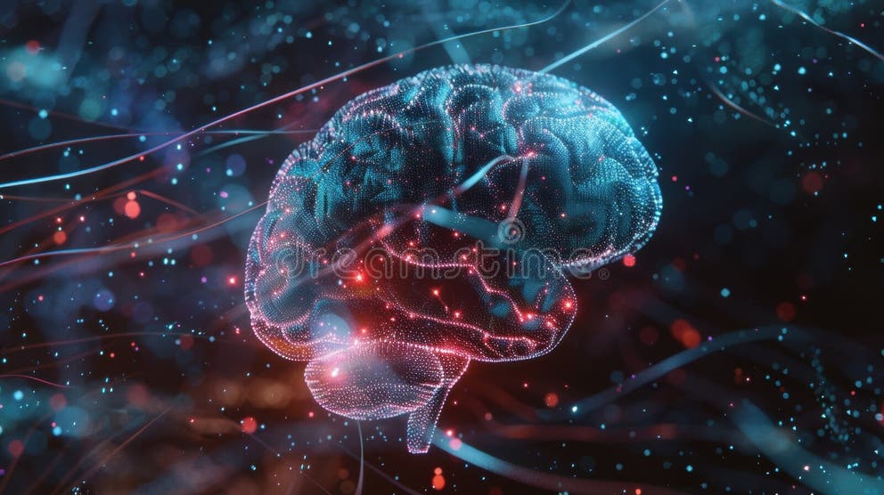 Artificial Intelligence Processing Big Data in a Futuristic Brain ...