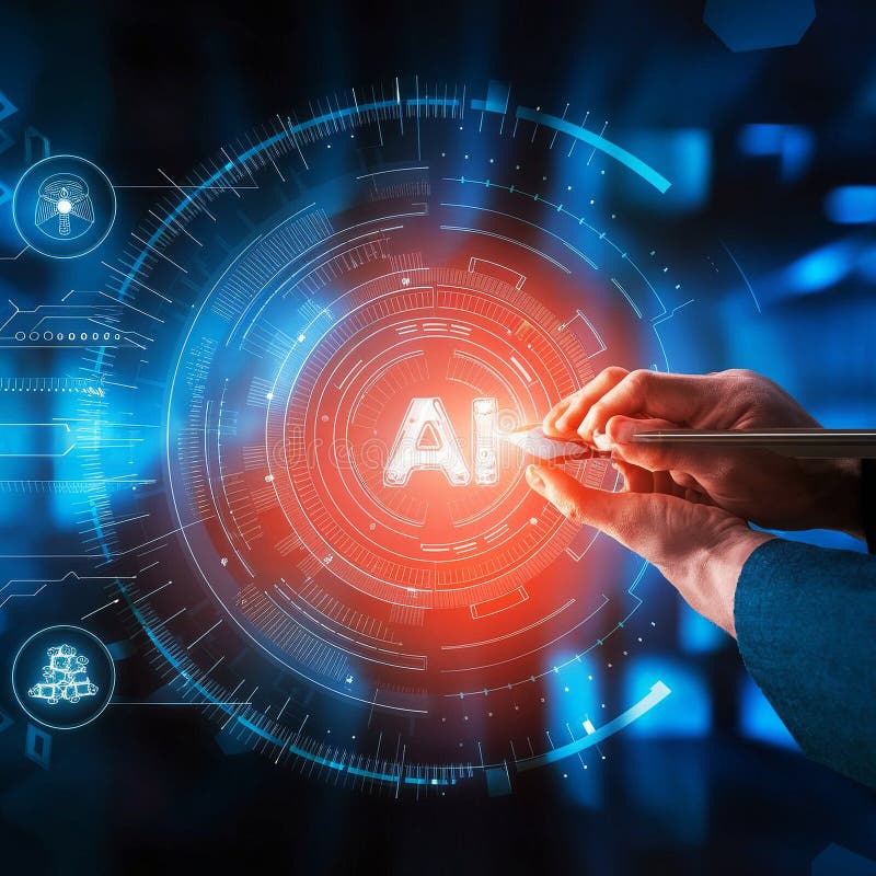 Artificial Intelligence Processor Unit. Powerful Quantum AI Component ...