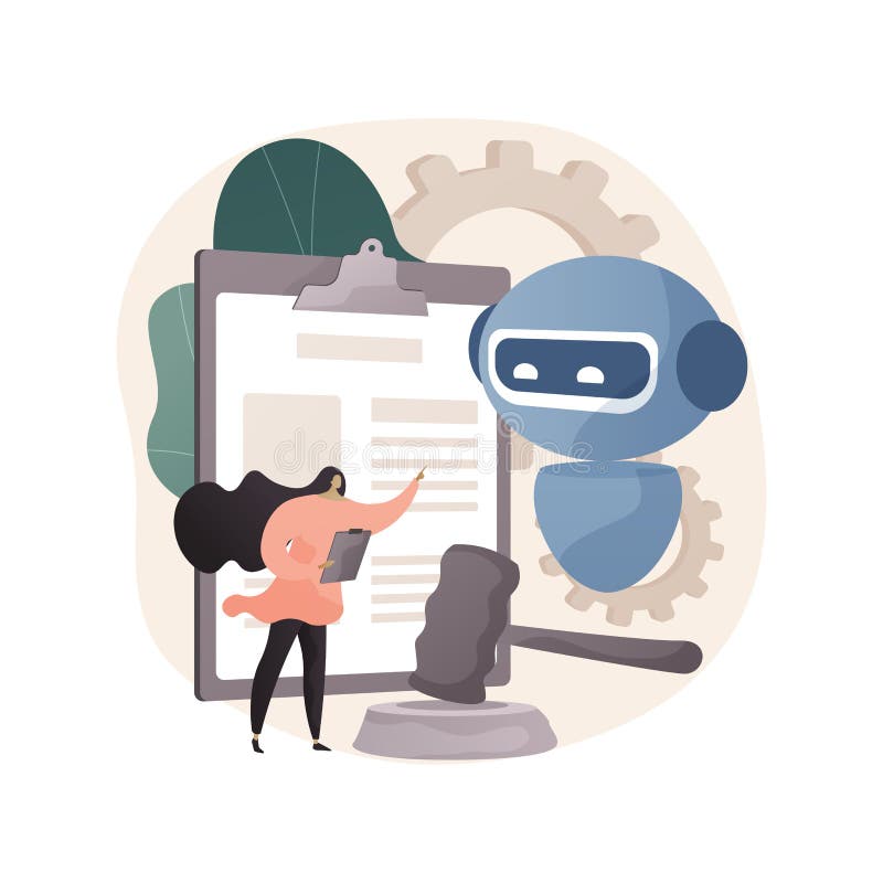 Artificial Intelligence Regulations Abstract Concept Vector Illustration. Stock Vector ...