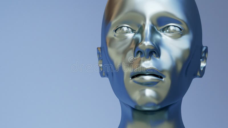 Metal Android Hand Showing OK Gesture, Part of Futuristic Robotic and ...