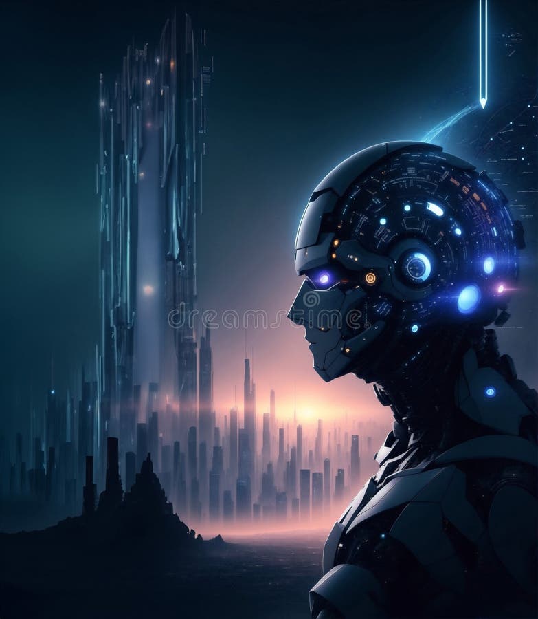 Graphics Artificial Intelligence Brain Futuristic Future World , Robot ...
