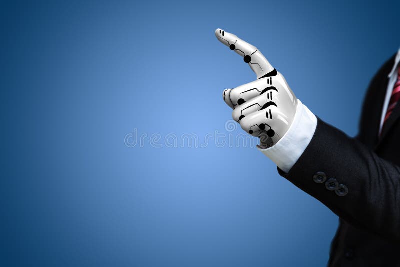 Artificial Intelligence Robot Hand Stock Image - Image of internet ... Artificial Intelligence Robot Hand Stock Image - Image of internet ...
