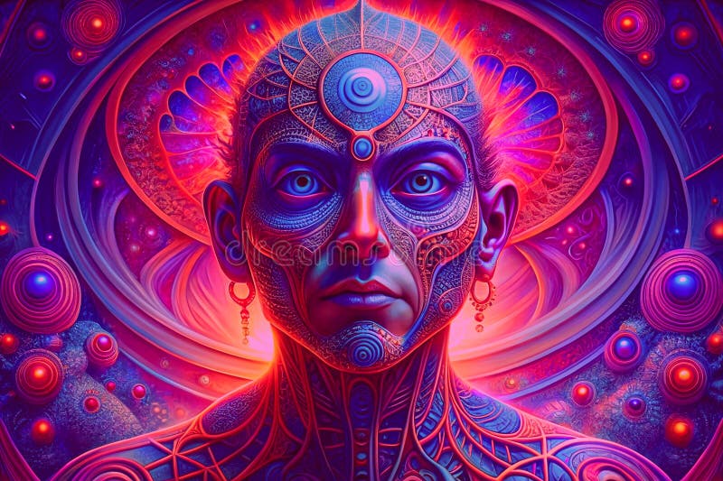 Artificial Intelligence Robot in Red Pink.Chat GPT Open AI,using ...