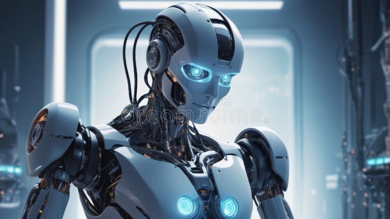 AI Robots and Cyborgs, Emphasizing AI Research and Their Advancement in ...