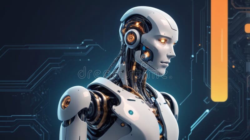 AI Robots and Cyborgs, Emphasizing AI Research and Their Advancement in ...