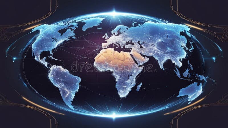 Artificial Intelligence: Ruling the Earth and the Universe Stock ...