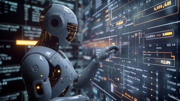 Artificial Intelligence in Security: AI-based Security Solutions, Interfaces Showing Machine ...