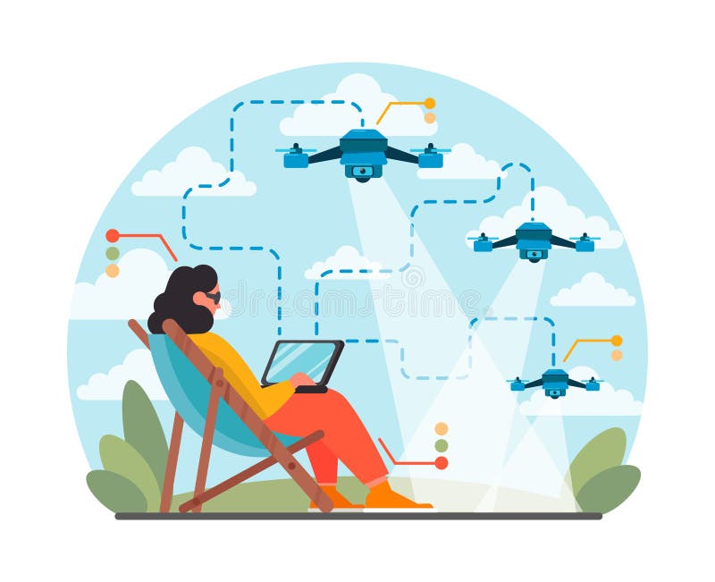 Drone Deep Learning Stock Illustrations – 218 Drone Deep Learning Stock ...