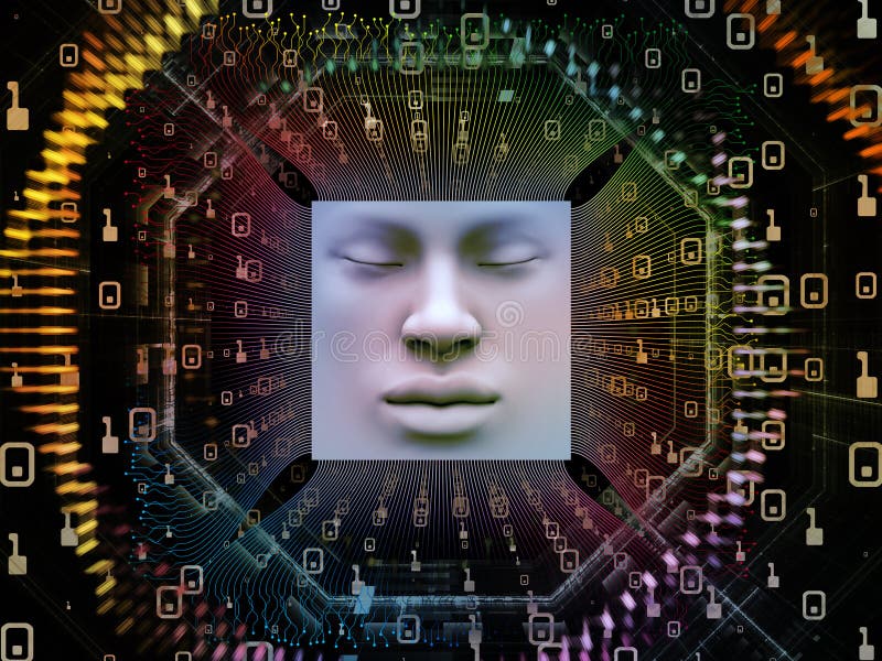 Source of Super Human AI stock illustration. Illustration of individual ...