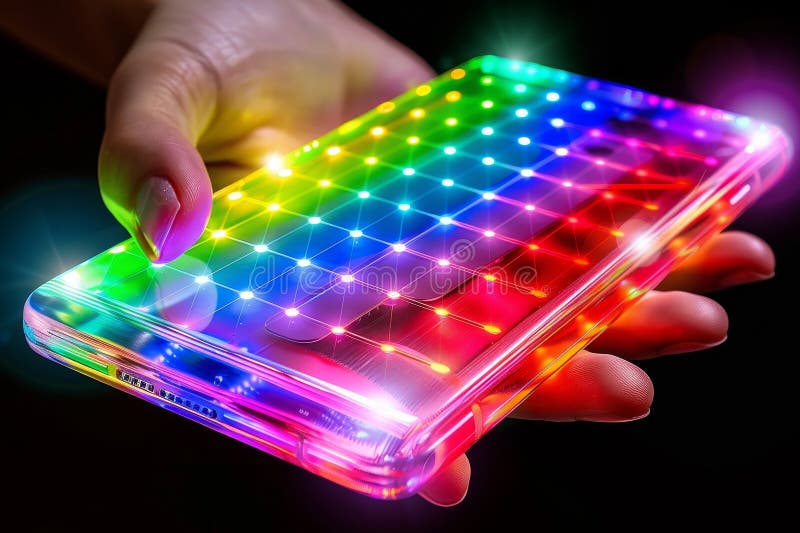 Artificial Intelligence Smartphone with an Interface Translucent Screen ...