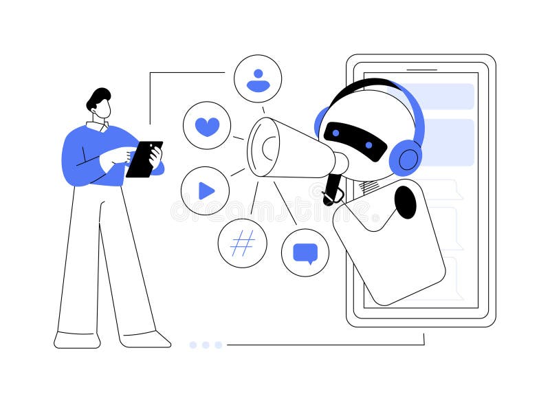 Artificial Intelligence in Social Media Abstract Concept Vector ...