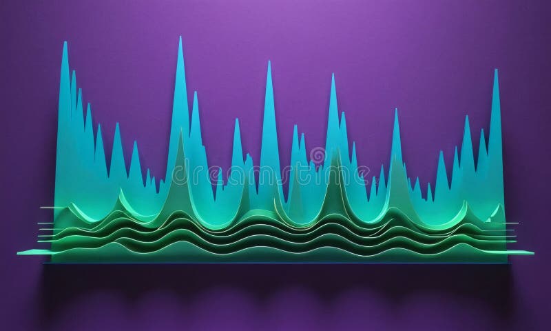 Artificial Intelligence. Sound Wave Images. Stock Image - Image of ...