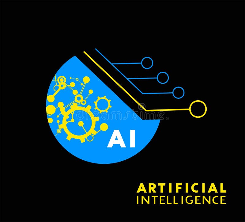 Artificial Intelligence Symbol Stock Vector - Illustration of element ... Artificial Intelligence Symbol Stock Vector - Illustration of element ...