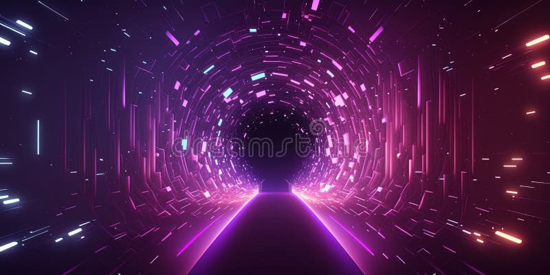 Artificial Intelligence System Connection Tech Background with ...