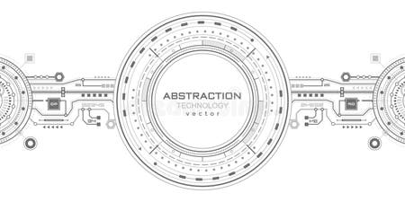 Artificial Intelligence. Technical Drawing. Engineering Industry. New ...