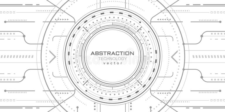 Artificial Intelligence. Technical Drawing. Engineering Industry. New ...