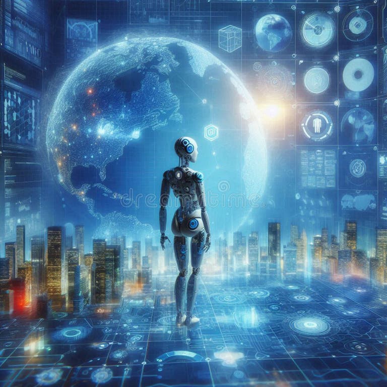 Artificial Intelligence Technology Big Data.globalization and Analytics ...