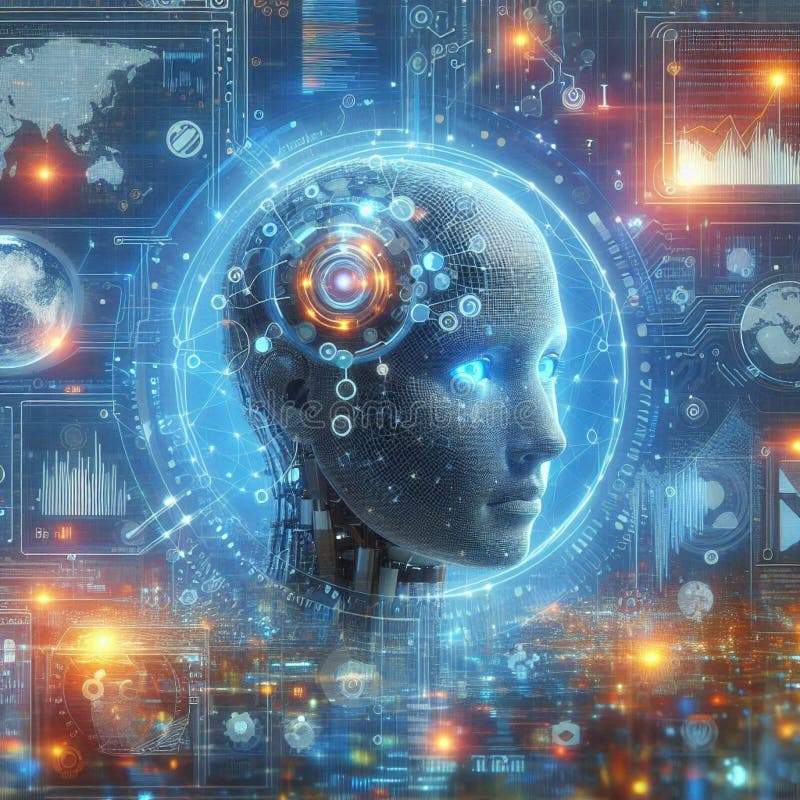 Artificial Intelligence Technology Big Data.globalization and Analytics Management Concepts ...