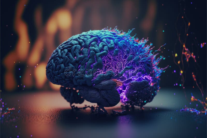 Artificial Intelligence. Technology and Engineering Concept. 3D ... Artificial Intelligence. Technology and Engineering Concept. 3D ...
