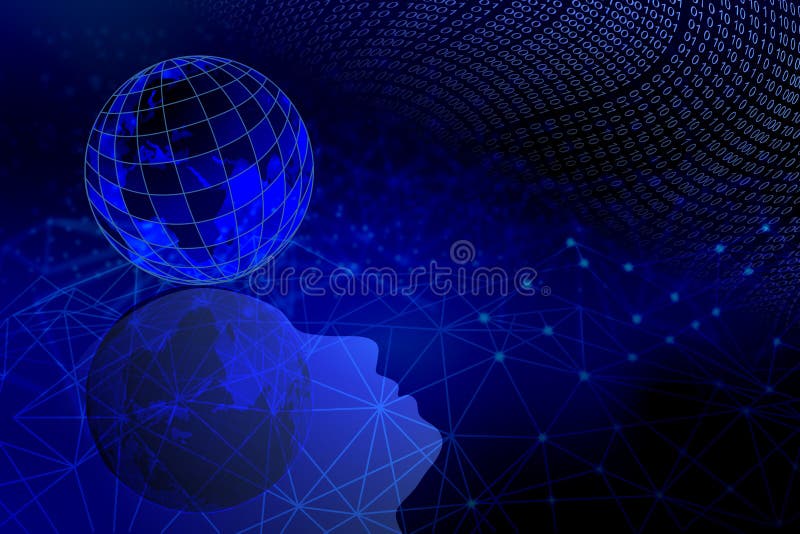 Artificial Intelligence. Technology Global Background. Technology Web ...