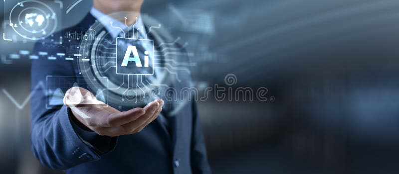 Artificial Intelligence Technology and Global Business Strategy Concept ...