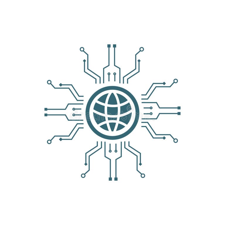 Artificial Intelligence Technology Icon Stock Vector - Illustration of technology, robot: 321412103