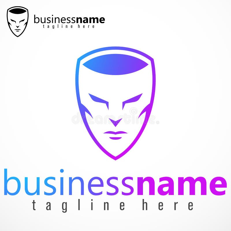 Artificial Intelligence Technology Logo Stock Vector - Illustration of ...