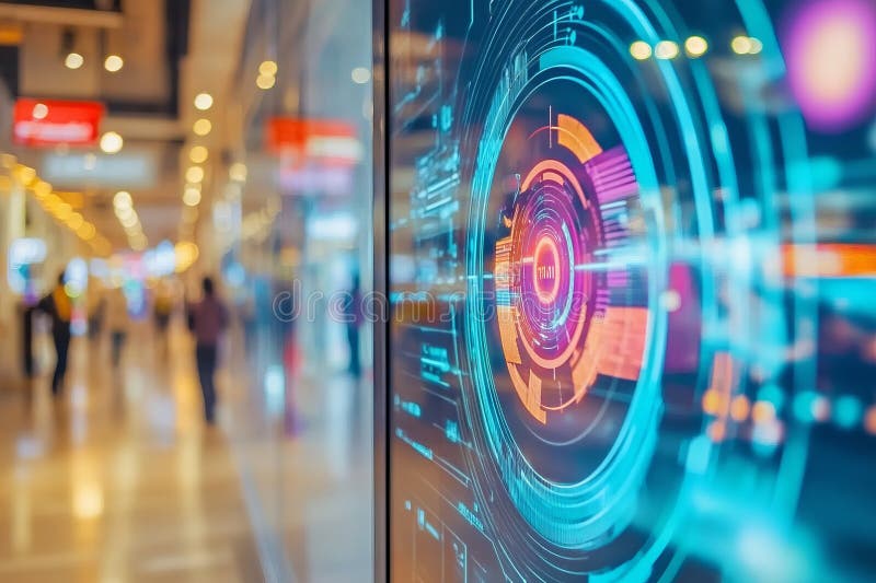 AI in Marketing: Holographic Screen with Dynamic Advertising Campaigns ...