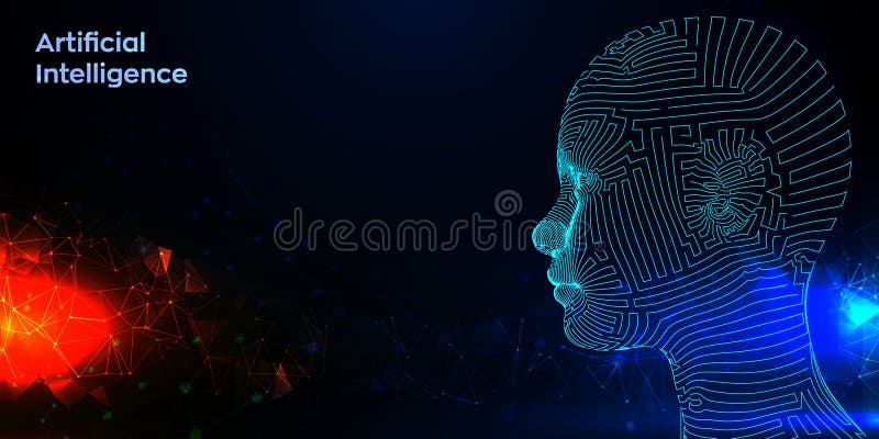An Artificial Intelligence Technology Solutions Stock Illustration ...