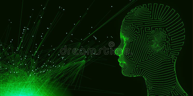 An Artificial Intelligence Technology Solutions Stock Illustration ...