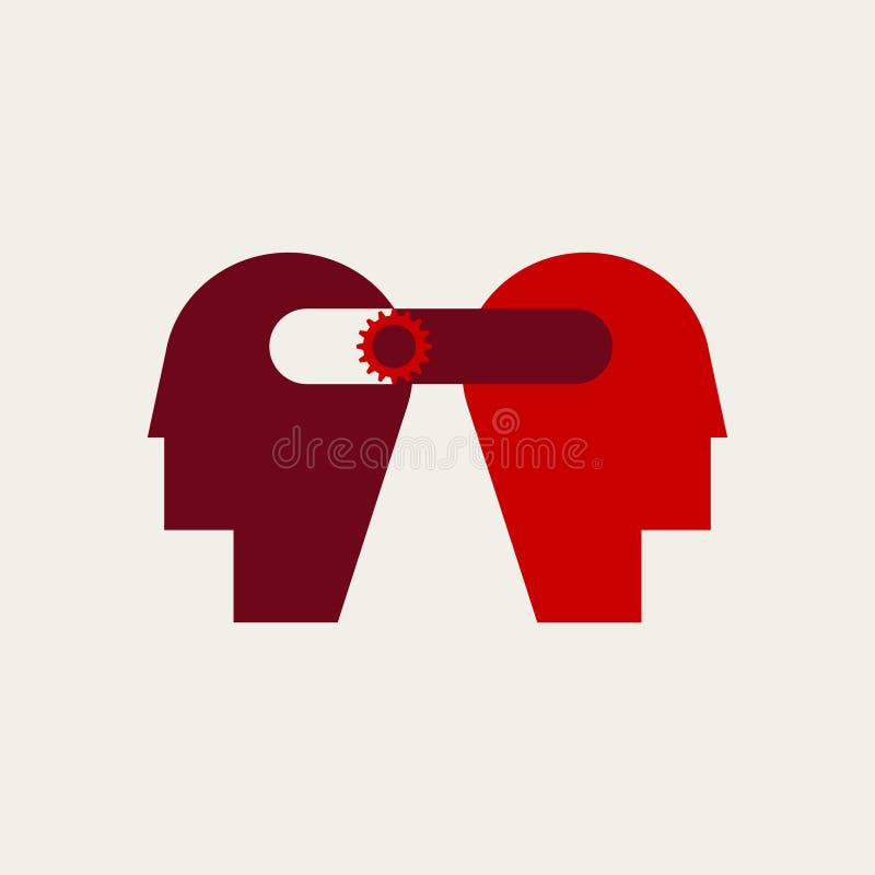 Artificial Intelligence Technology Vector Concept. Symbol of Copyright ...