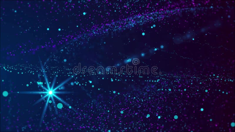 Artificial Intelligence Text Reveal on Blue Purple Horizontal Slanted ...