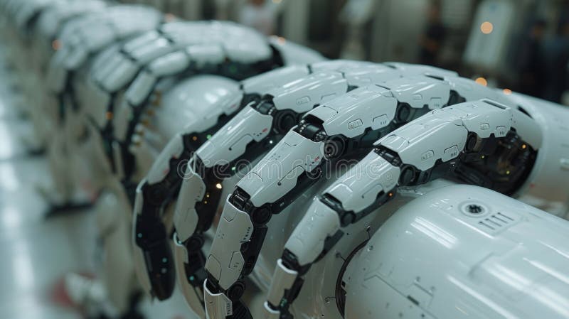 Artificial Intelligence Trading Assistants a Scene Showing Multiple ...