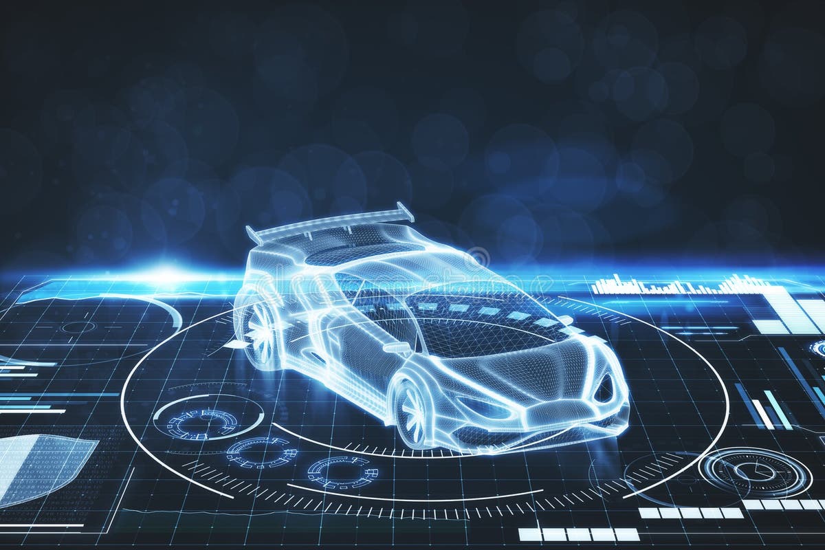 Car Projection Stock Illustrations – 2,250 Car Projection Stock ...